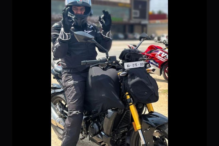 TVS Apache RTR 310: Clearest Pics Yet Teased Ahead Of Launch | BikeDekho