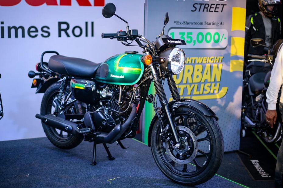Kawasaki W175 With Alloy Wheels Launched At India Bike Week 2023 ...