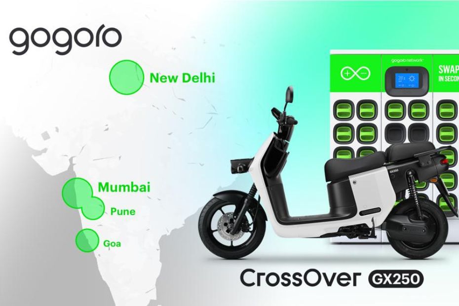 India-Made Gogoro CrossOver GX250 Electric Scooter Unveiled, Battery ...
