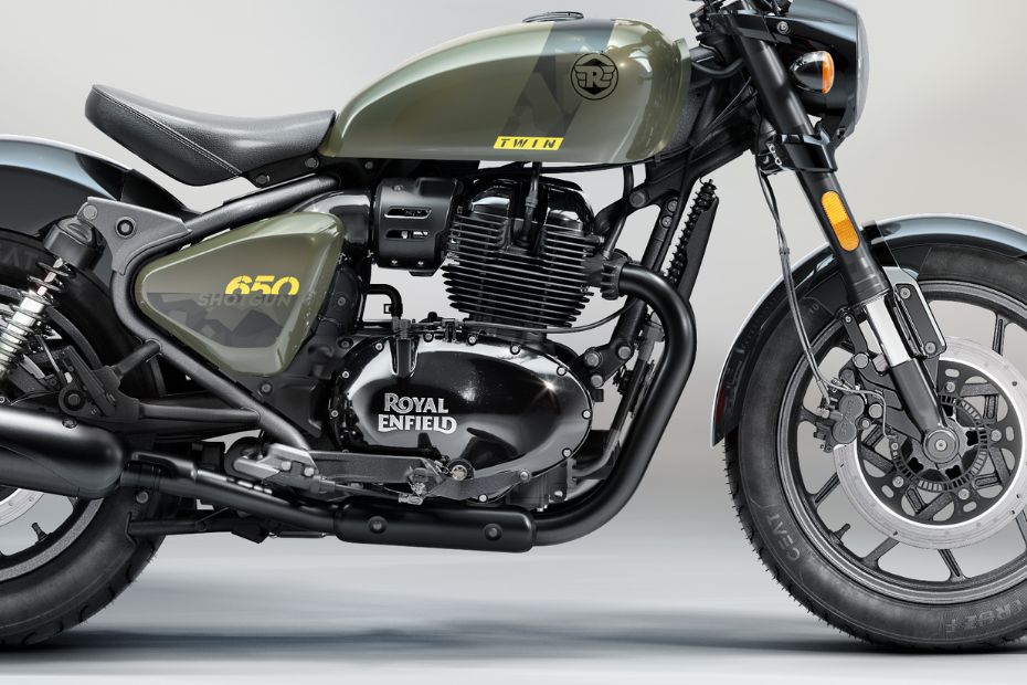 Royal Enfield Shotgun 650 vs Super Meteor 650 Compared In Images ...