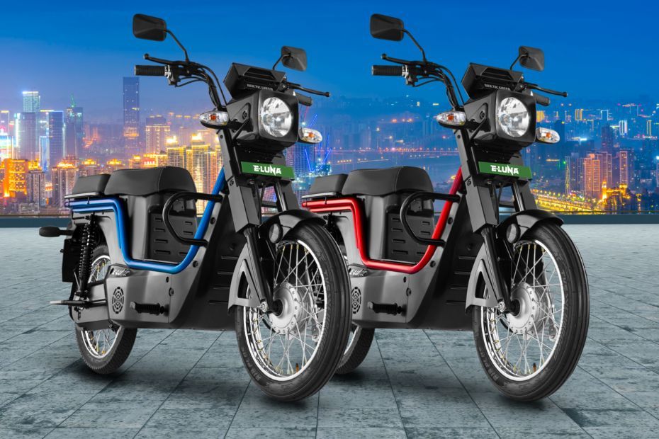 Kinetic Green E-Luna vs TVS XL100: Image Comparison | BikeDekho