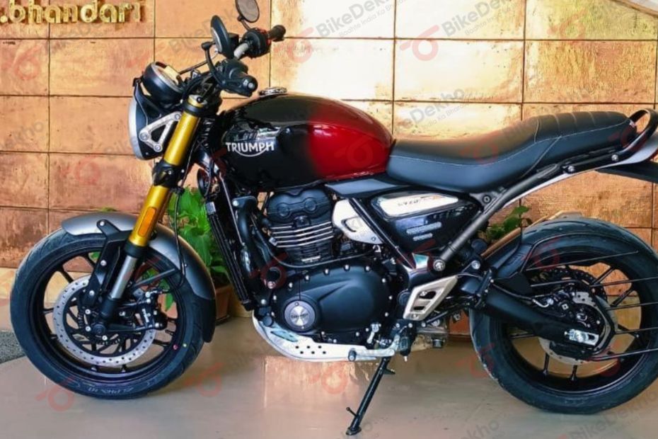 Custom Triumph Speed 400 And Scrambler 400 X Yellow Paint Scheme At ...