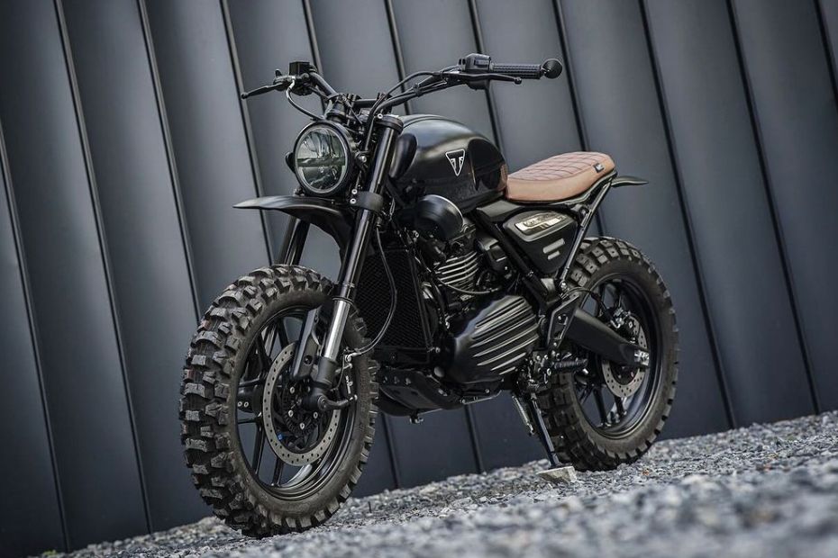 Triumph Speed 400 Custom Tracker Build Unveiled By K-Speed, Called ...