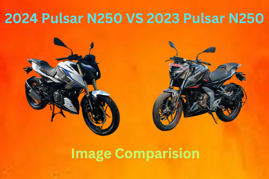 2024 Bajaj Pulsar N250 VS 2023 Pulsar N250 Image Comparison ...