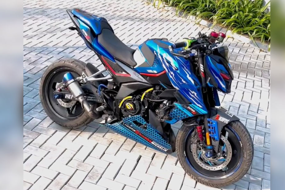 This Custom Bajaj Pulsar N160 Costs Almost As Much A Triumph Speed 400 ...
