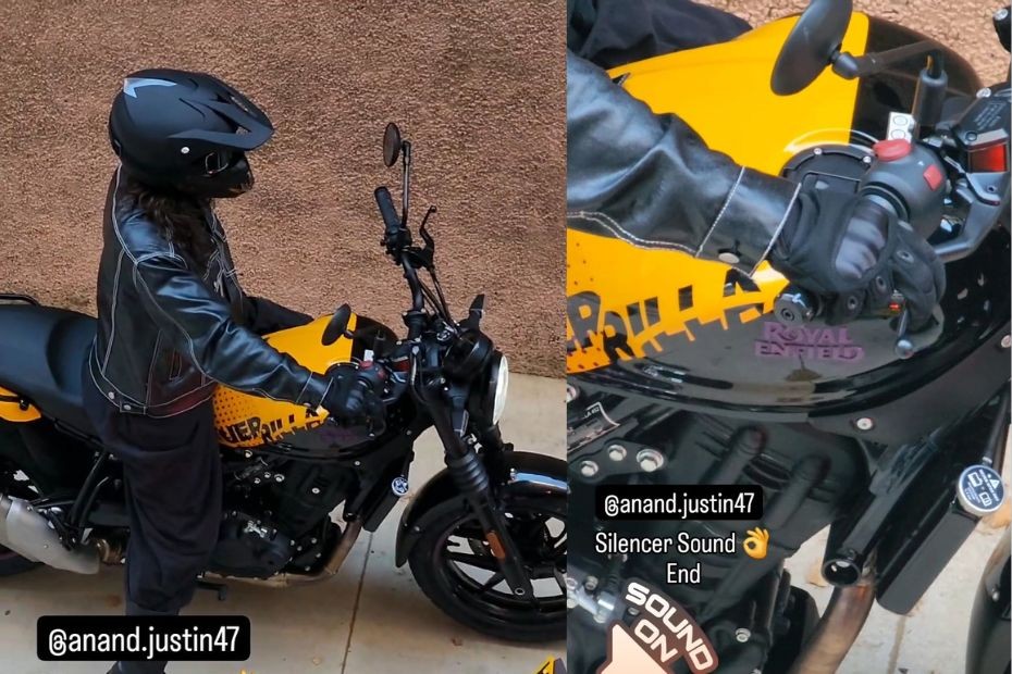Royal Enfield Guerrilla 450 And Bullet 650 Spied Testing Together: New ...