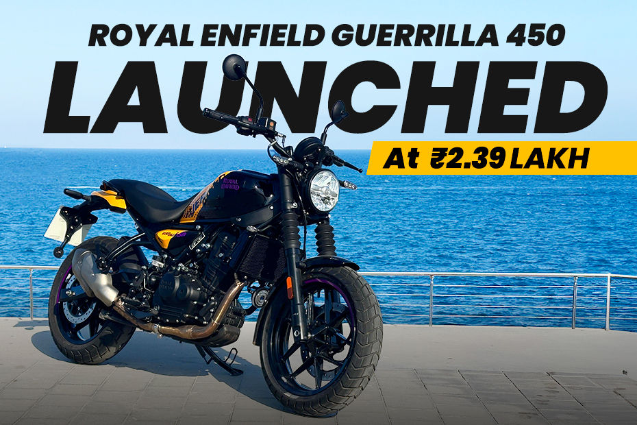 BREAKING: Royal Enfield Guerrilla 450 Launched At Rs 2.39 Lakh, Rivals ...