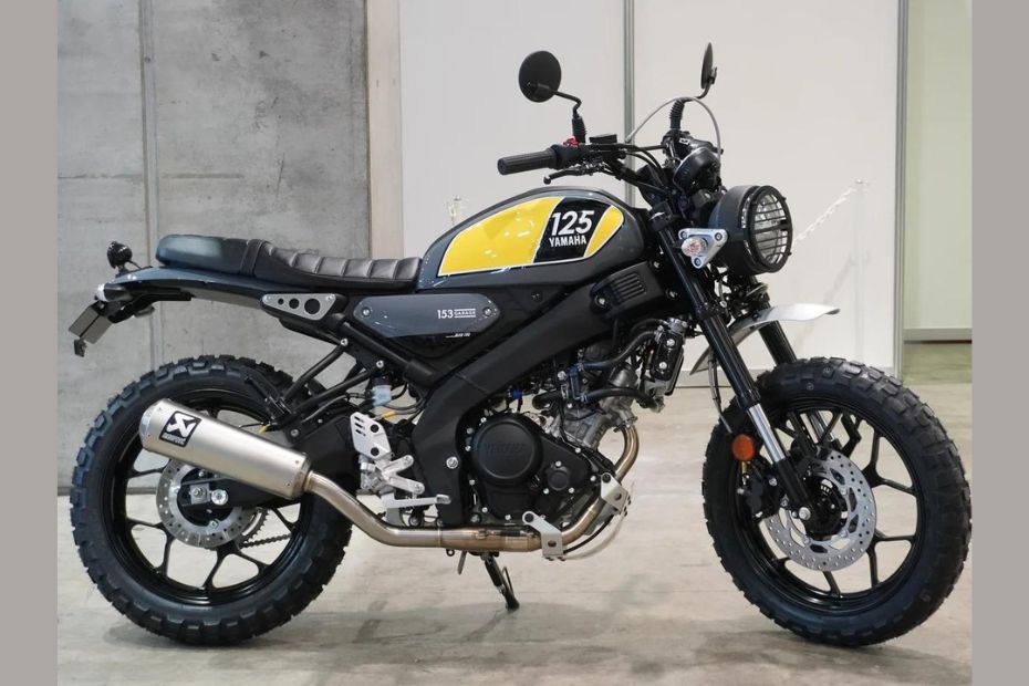 Yamaha XSR125 Bikes Modified Into Urban Scramblers: They Get Accessories Like A Braced Handlebar ...