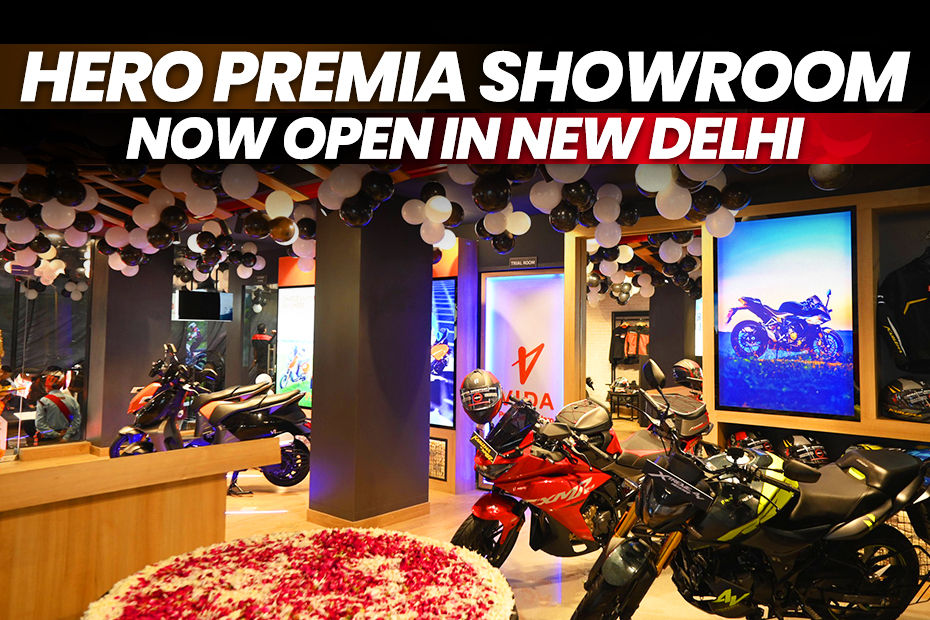 Hero MotoCorp Inaugurates 1st Premia Showroom In Delhi: Hero Mavrick ...