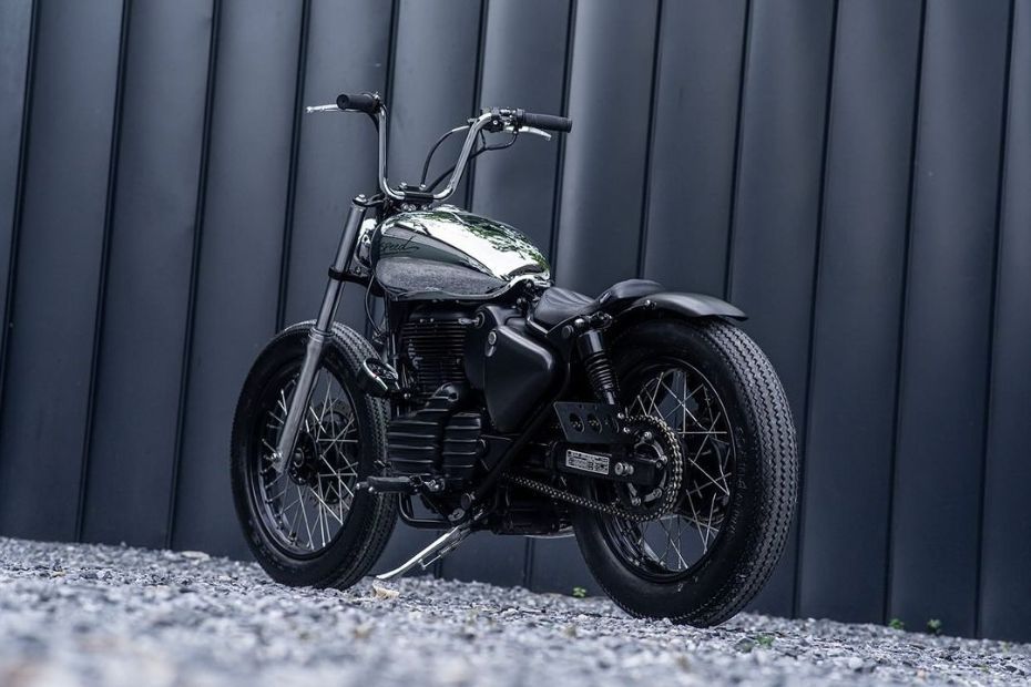 This Modified Royal Enfield Bullet 350 Looks Amazing, Custom Bullet 350 ...