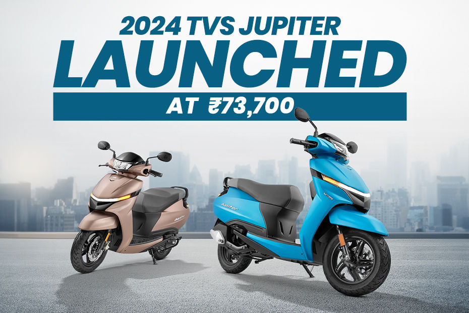 BREAKING: All-New 2024 TVS Jupiter Launched In India: Starting from Rs ...