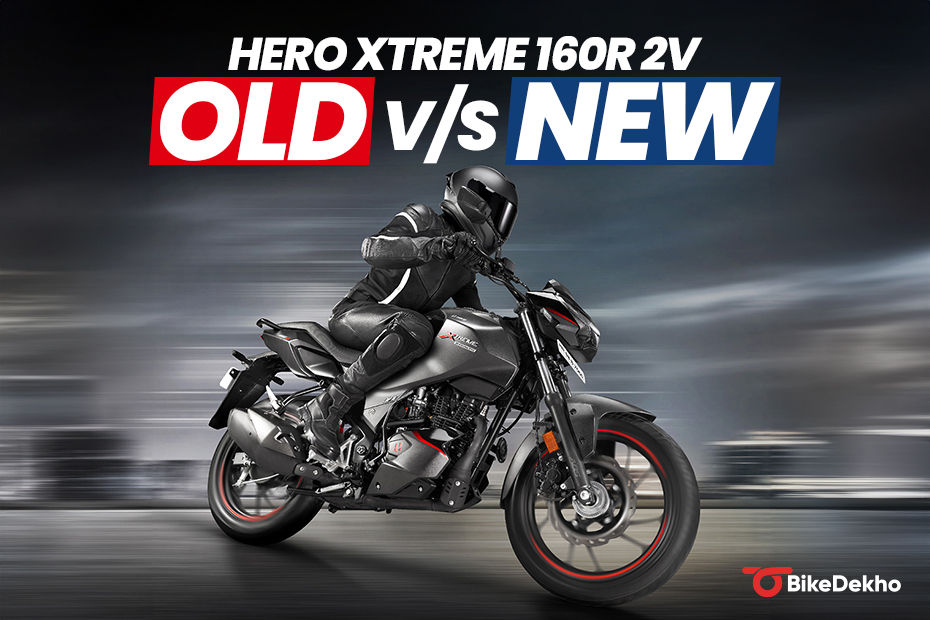Hero Xtreme 160R 2V, Old vs New, 2024 Hero Xtreme 160R 2V, Check ...