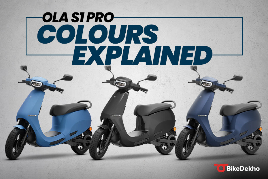 Ola S1 Pro: Colours Explained: Jetblack, Matt White, Stellar Blue ...