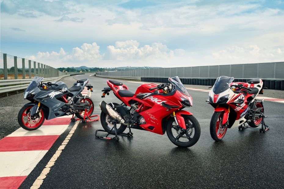 TVS Apache RR310: Old vs New Differences Explained, Check Price, Design ...