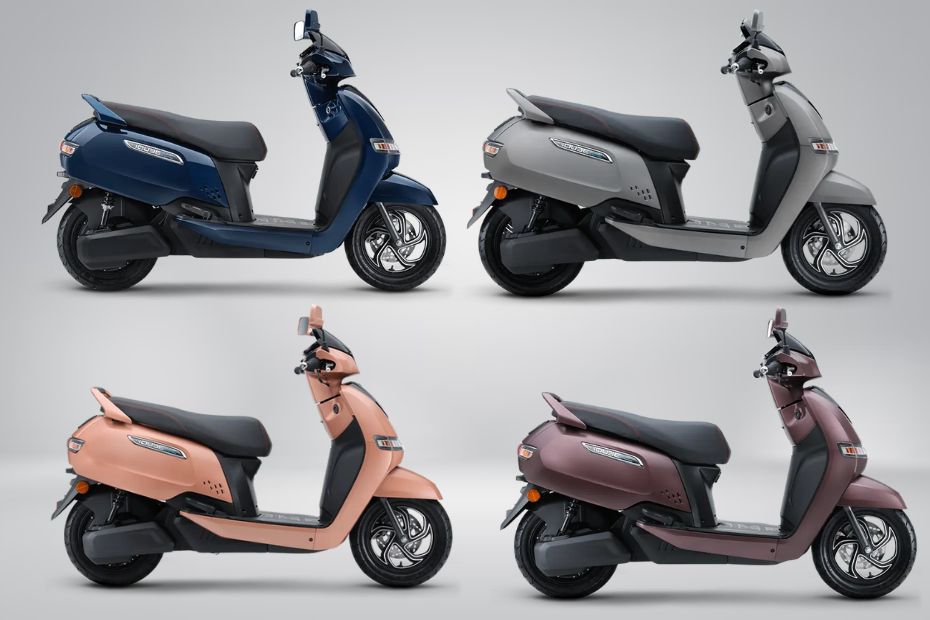 TVS iQube Electric Scooter Colours Explained | BikeDekho