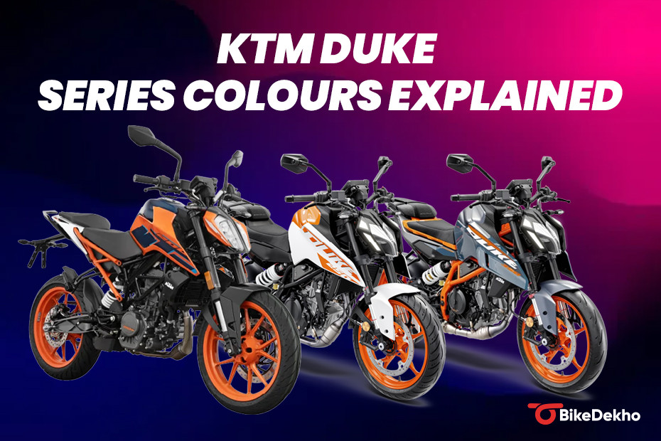 KTM Duke Series Colours Explained | BikeDekho