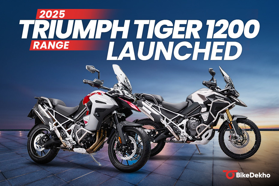 2025 Triumph Tiger 1200 Range Launched | BikeDekho