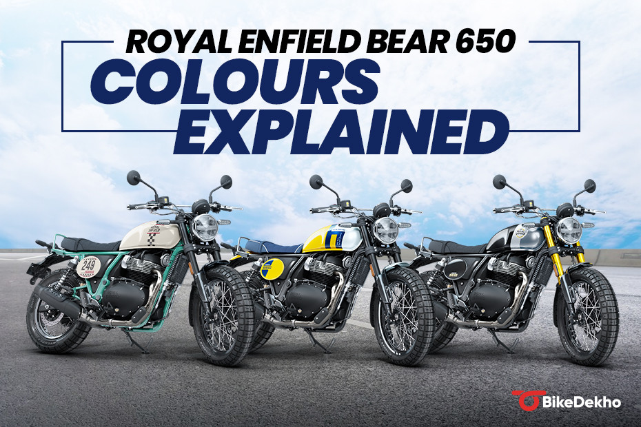 Royal Enfield Bear 650: Colours Explained | BikeDekho
