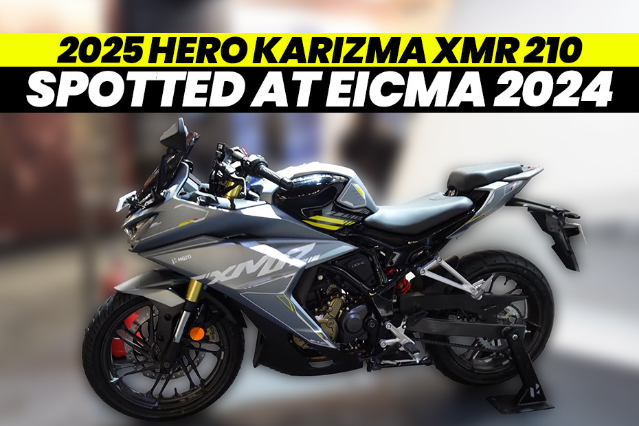 2025 Karizma XMR 210 Spotted At EICMA 2024, Now Gets An Inverted Fork | BikeDekho