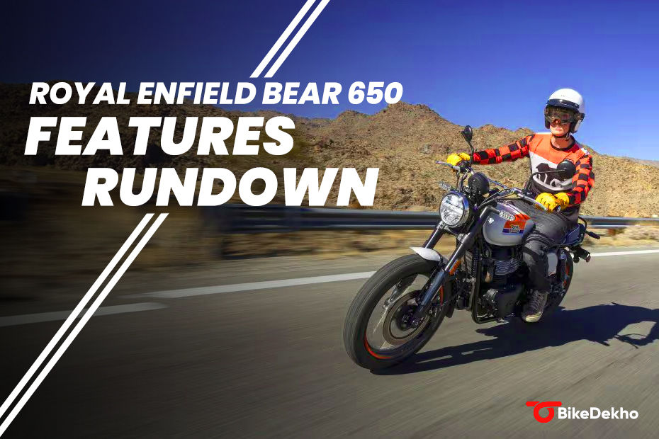 Royal Enfield Bear 650 vs Interceptor 650 Features Breakdown | BikeDekho