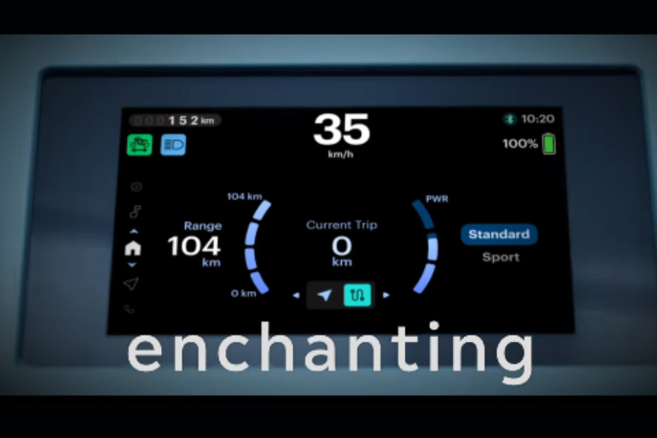Honda Activa Electric Instrument Cluster Teased | BikeDekho