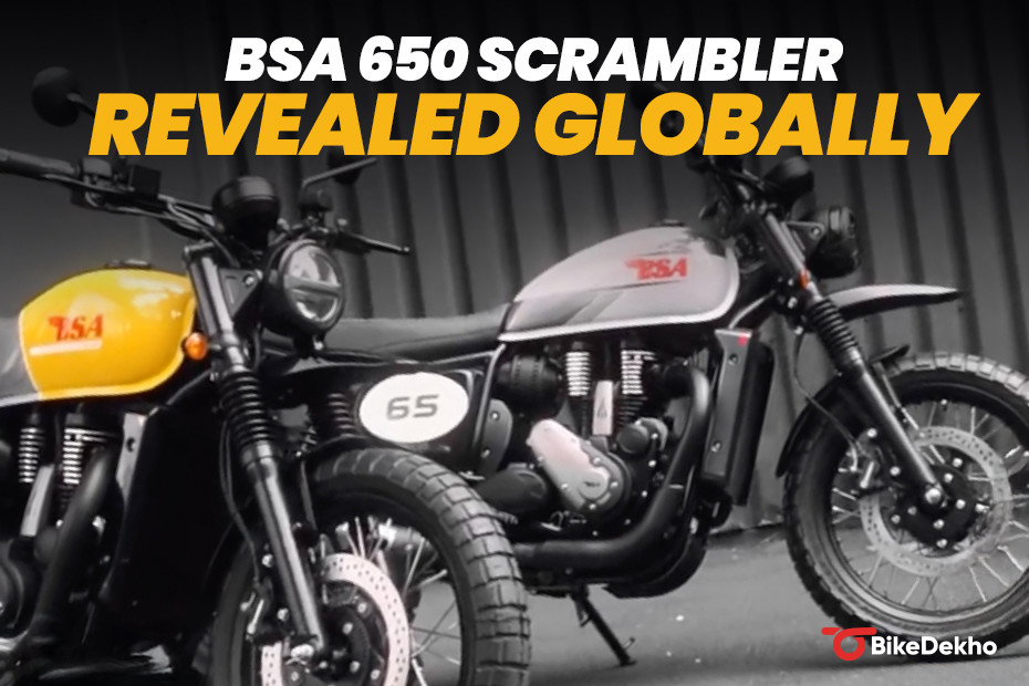 New BSA 650 Scrambler Revealed Globally, Will Rival the Royal Enfield ...
