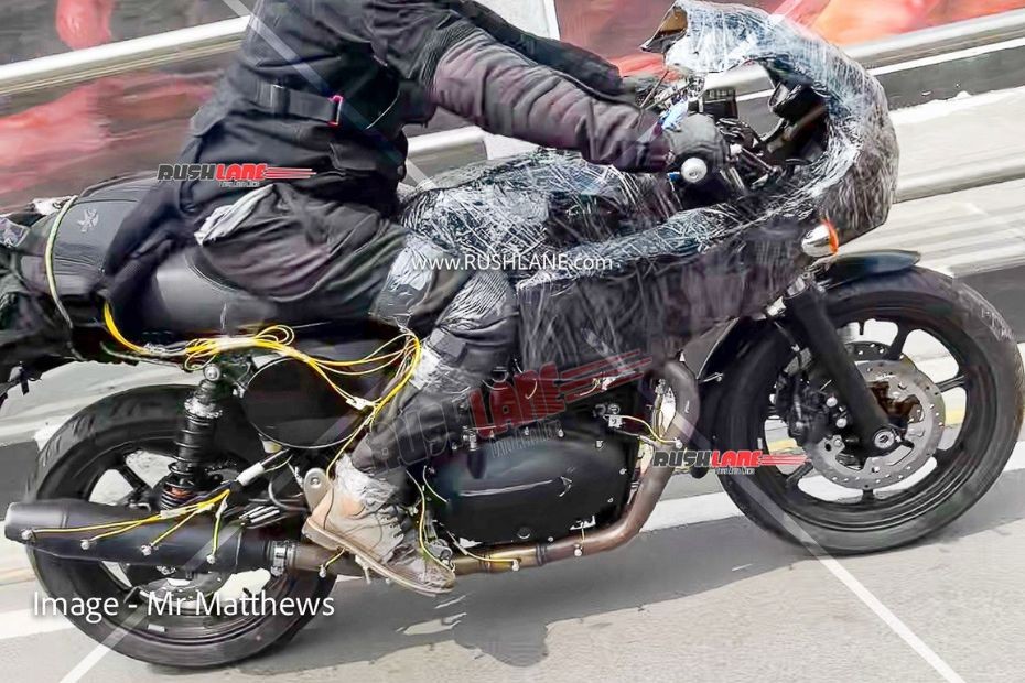 Royal Enfield Continental GT 750 Spotted Testing In India, Gets A New ...