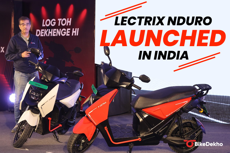 BREAKING: Lectrix NDuro E-Scooter Launched in India | BikeDekho