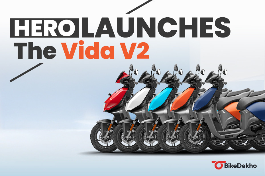 Hero Vida V2 Range Launched in India At Rs 96,000, Now More Affordable ...