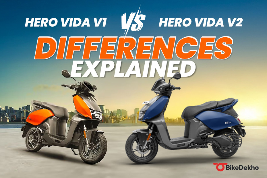 Hero Vida V2 Versus Hero Vida V1. Specifications Comparison Of Hero ...