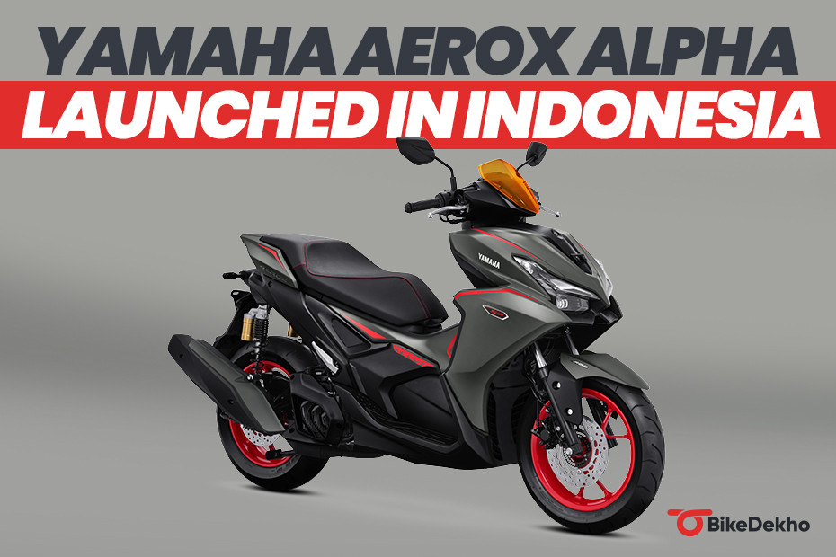 Yamaha Aerox Alpha Launched In Indonesia; Available In Four Variants ...