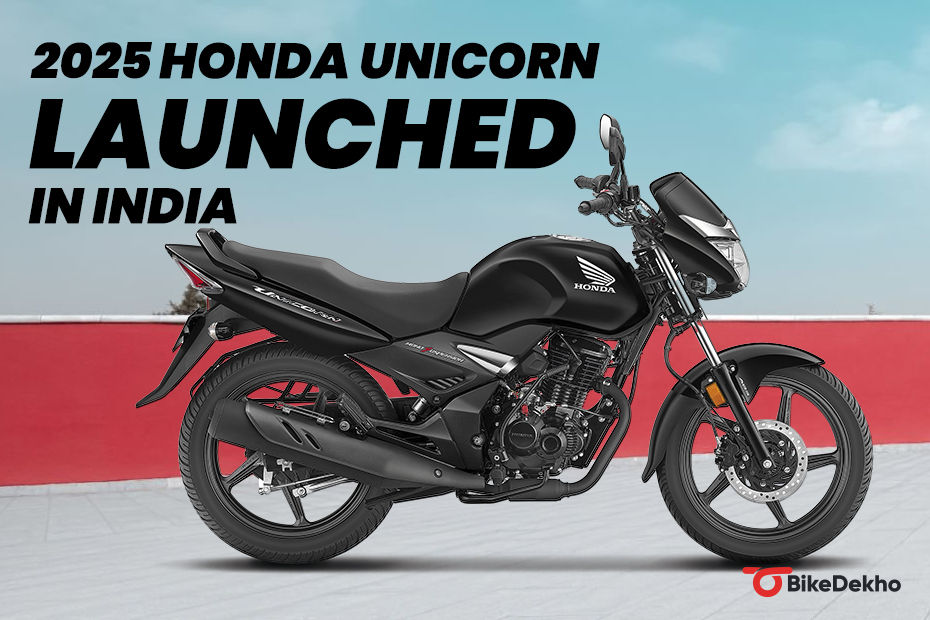 BREAKING: 2025 Honda Unicorn Launched In India | BikeDekho