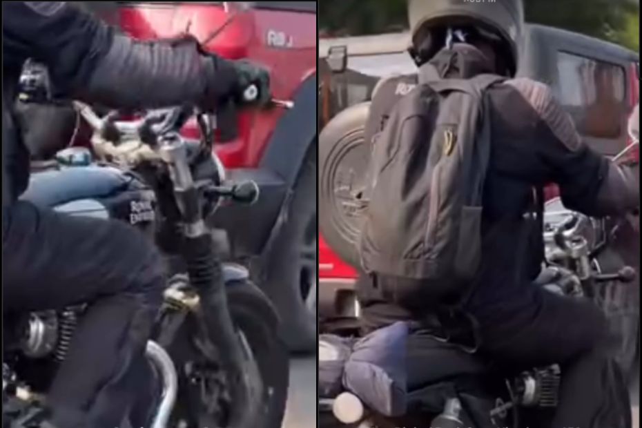 Royal Enfield Interceptor 750 Seen Testing For The First Time | BikeDekho