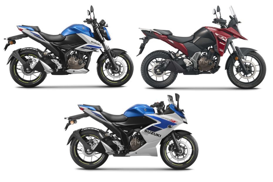 2025 Suzuki V-Strom SX & Gixxer Range Updated With New Colours: Gixxer ...