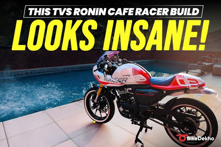 This Modified TVS Ronin Cafe Racer Looks Amazing! | BikeDekho