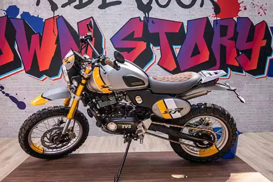 TVS Motors Will Showcase Its New Bikes At The Auto Expo 25: Ronin Ds ...