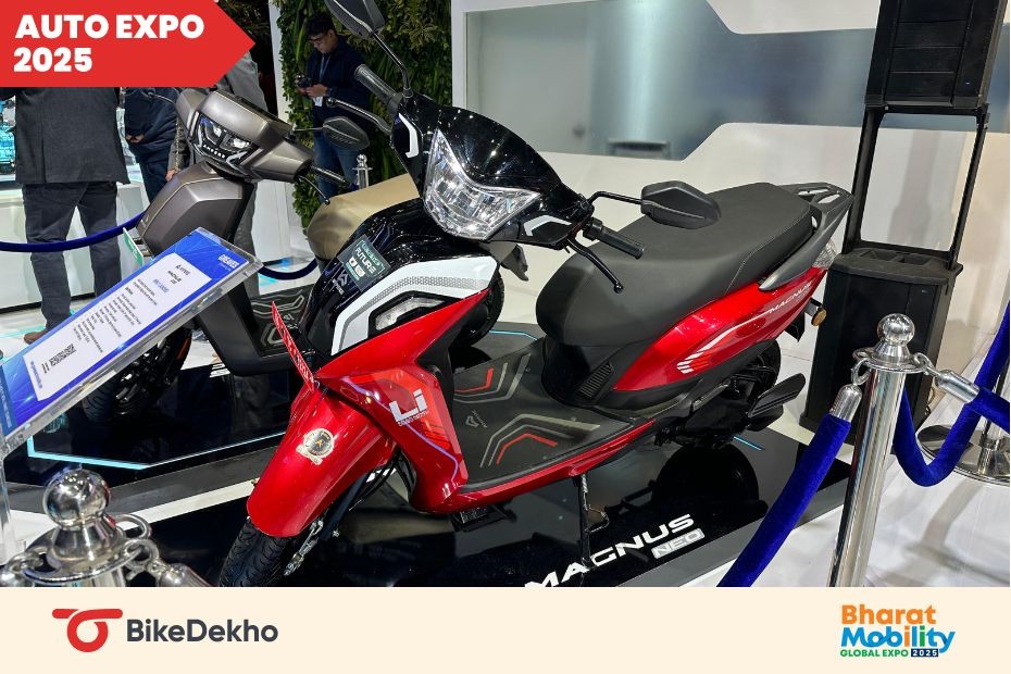 Ampere Bikes and Scooters Showcased at Auto Expo 2025 (Bharat Mobility ...