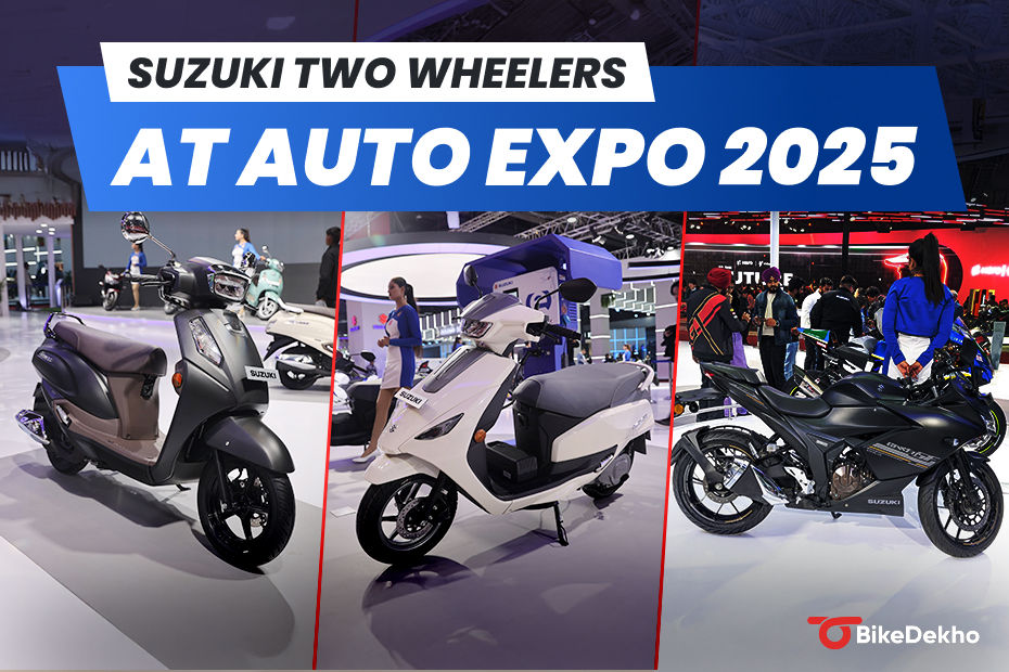 Suzuki Two-Wheelers At Auto Expo 2025: From An Electric Scooter To A ...