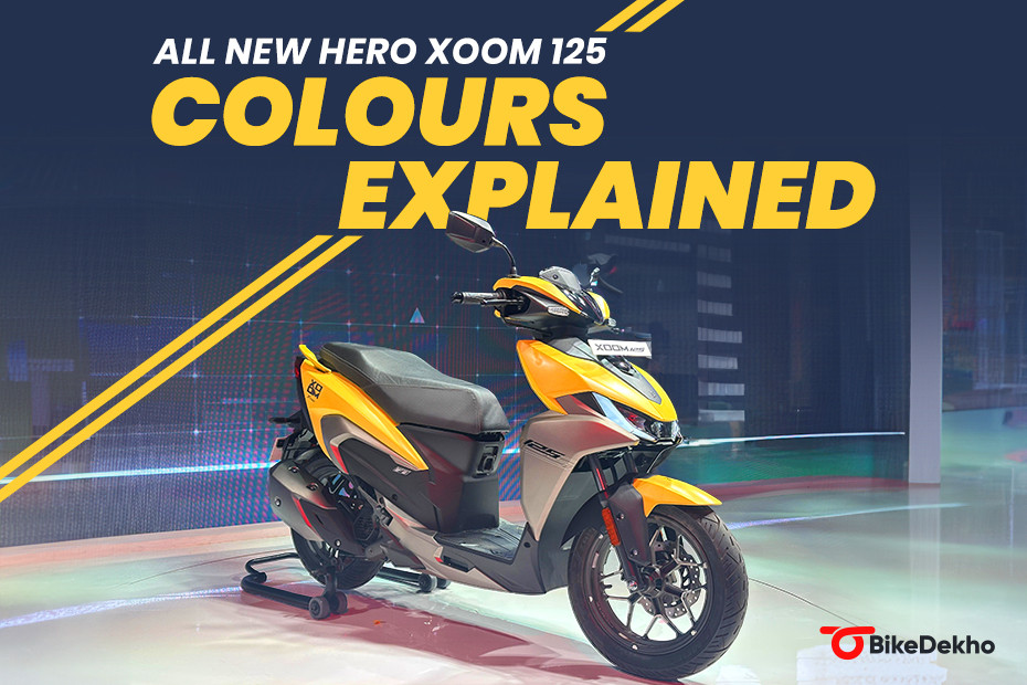 All New Hero Xoom 125: Colours Explained: At Auto Expo 2025 | BikeDekho