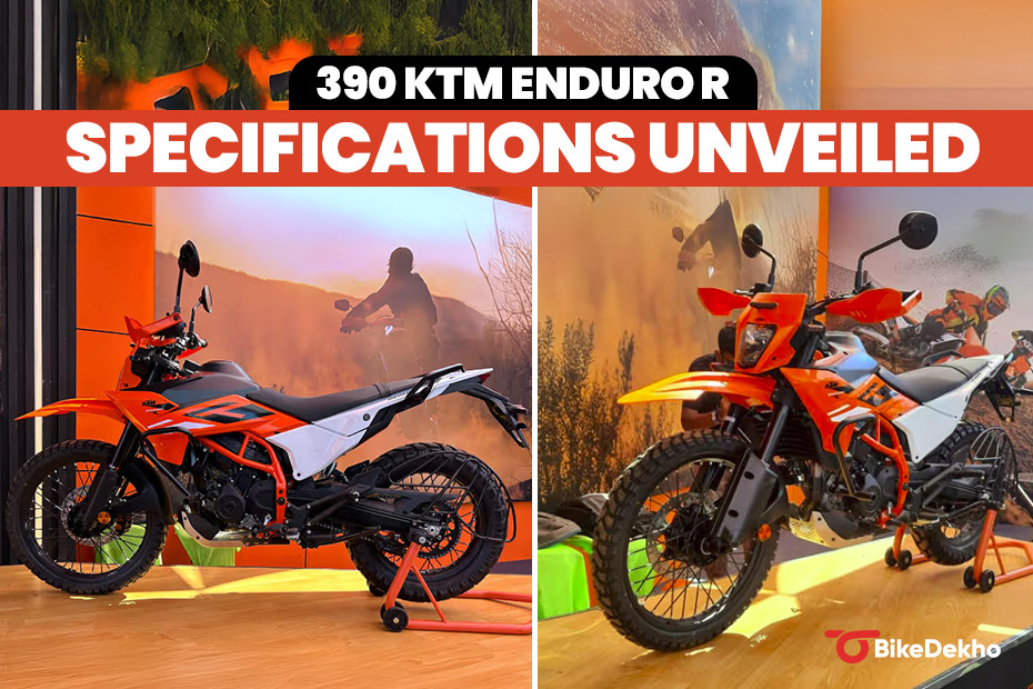 KTM Officially Reveals The Specifications Of The Upcoming 390 Enduro R ...