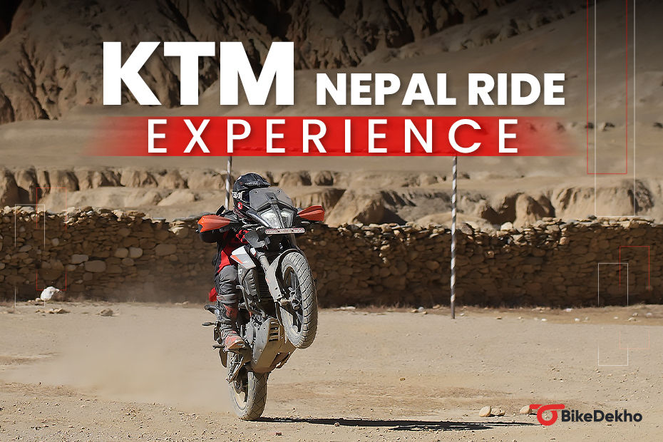 KTM Nepal Ride Experience: Sandeep Nair and his KTM Adventure 390 ...