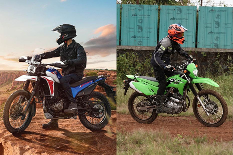 Hero XPulse 210 vs Kawasaki KLX 230: Image Comparison | BikeDekho