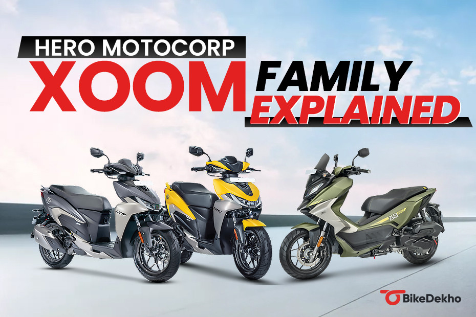 Hero Xoom Family Explained: Xoom 110, Xoom 125 and Xoom 160 | BikeDekho