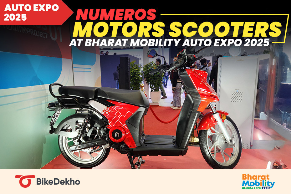 Numeros Motors Scooters At Bharat Mobility Expo 2025: Numeros Diplos ...