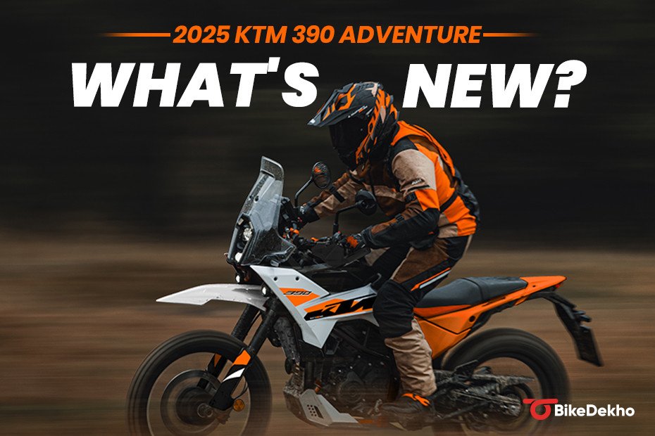 2025 KTM 390 Adventure: What's New? | BikeDekho