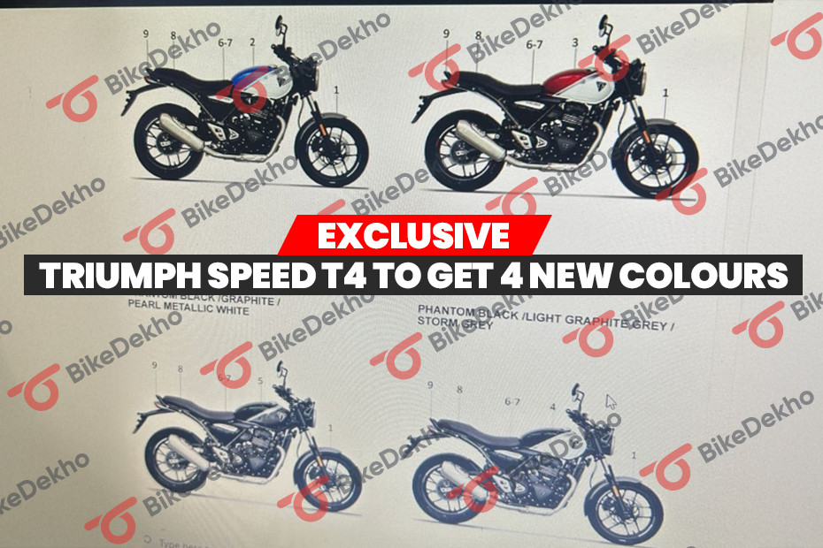 EXCLUSIVE: Triumph Speed T4 To Get New Colours! The Bike Will Be ...