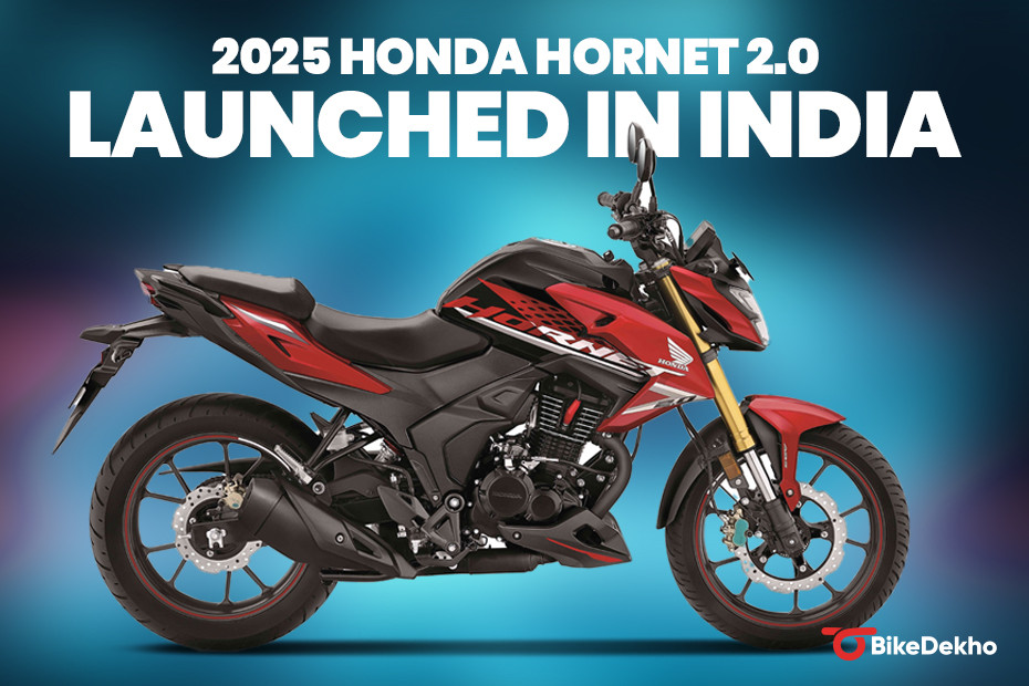 BREAKING: 2025 Honda Hornet 2.0 Launched In India At Rs 1,56,953 (ex-showroom), Now OBD2B ...
