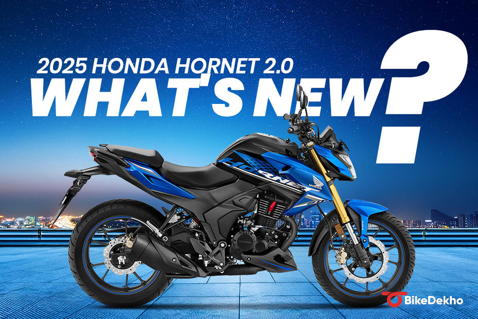 Here’s What's New With The 2025 Honda Hornet 2.0 As Compared To The ...