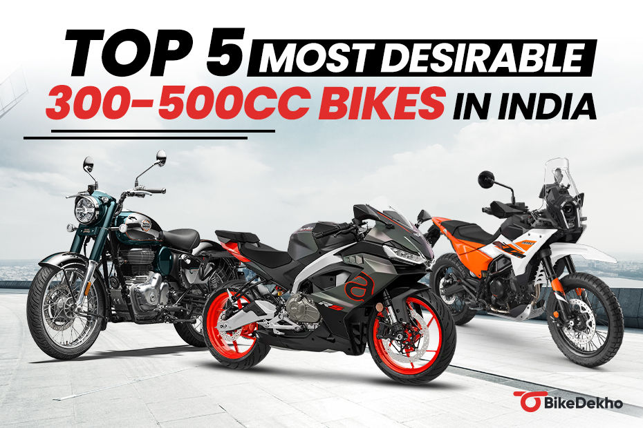 Top 5 Most Desirable 300-500cc Bikes In India: KTM 390 Adventure ...