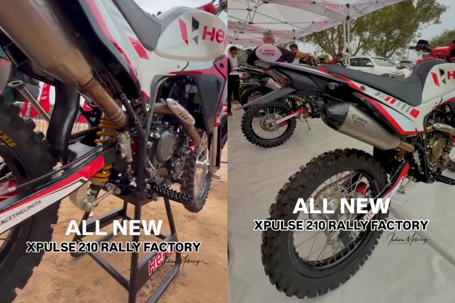 Hero XPulse 210 Rally Factory Showcased At Sjoba Rally | BikeDekho